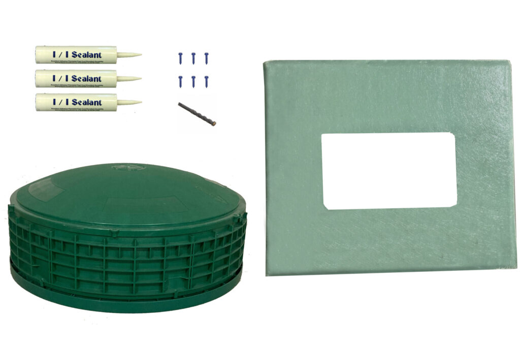 D-Box/Septic Tank Riser Bundle Package with D-Plate Adapter – Septic-Direct